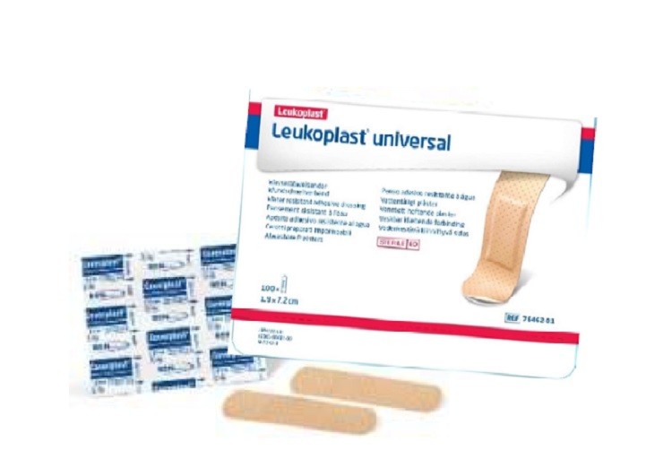 LEUKOPLAST UNIVERSAL Apósitos plástico perforado 19 x 72 mm